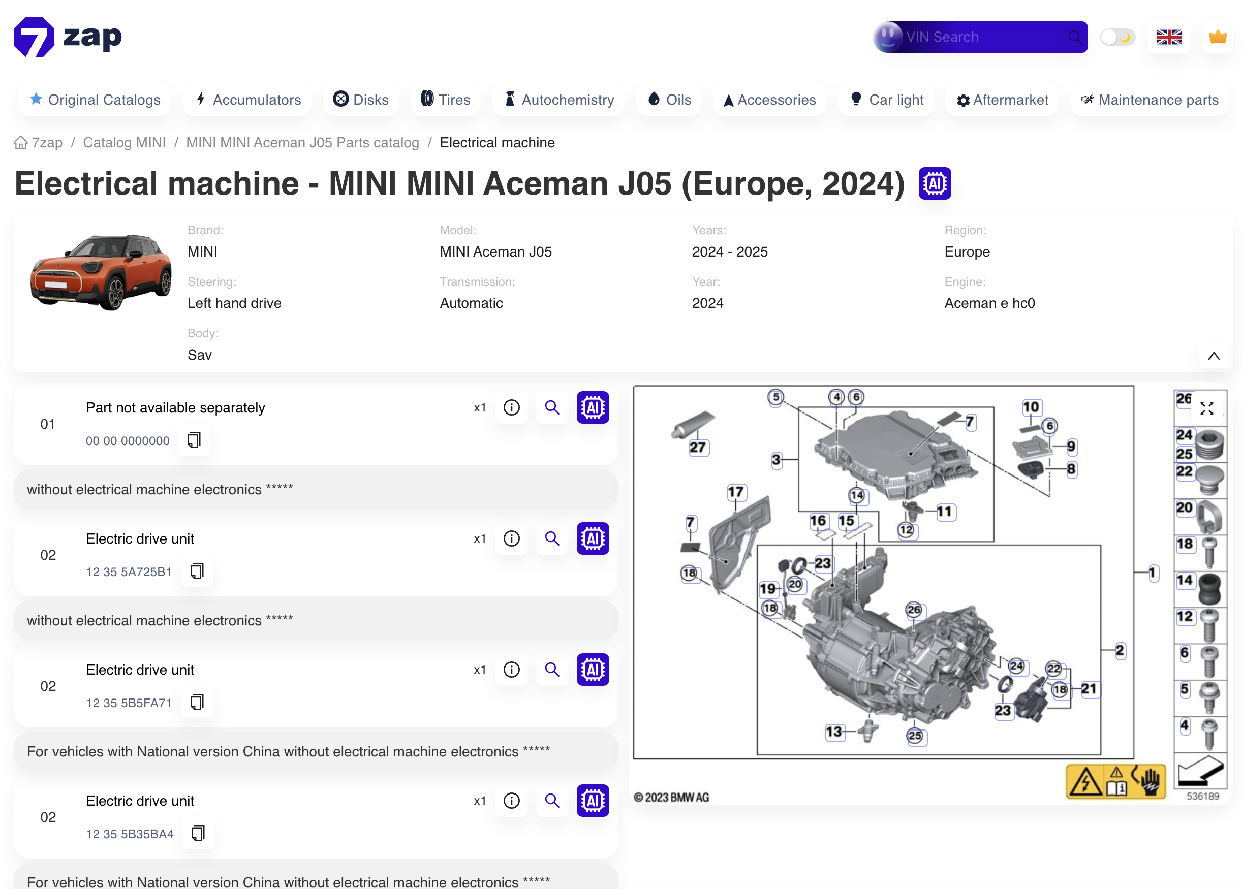 Free MINI VIN Decoder - MINI VIN Lookup & Build Sheet